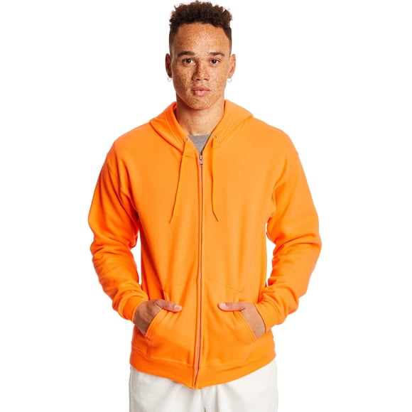 Zippered Sweatshirt Without Hood