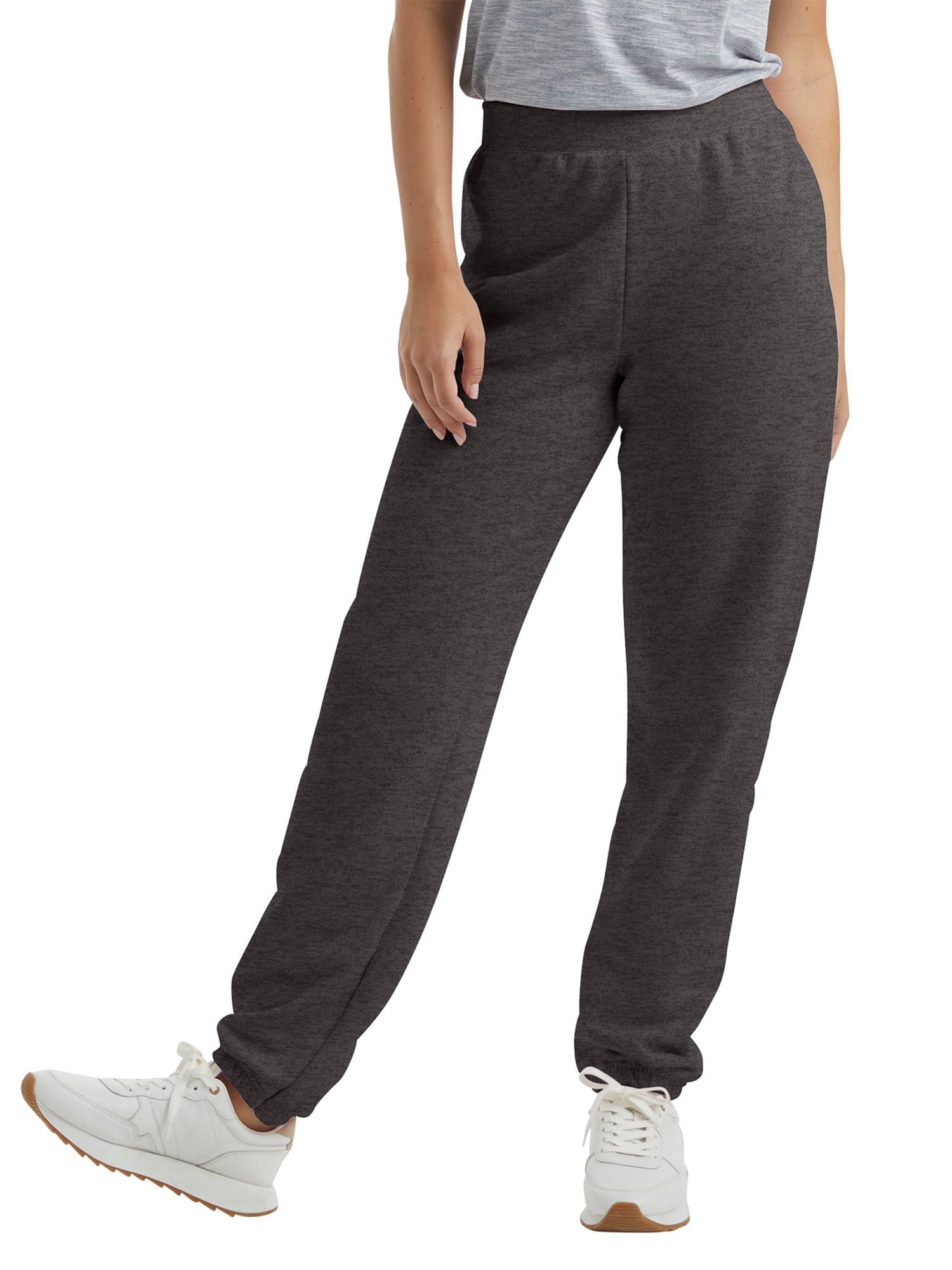 Hanes EcoSmart Women's Fleece Sweatpants with Cinched Cuffs Hanes EcoSmart Women's Fleece Sweatpants with Cinched Cuffs