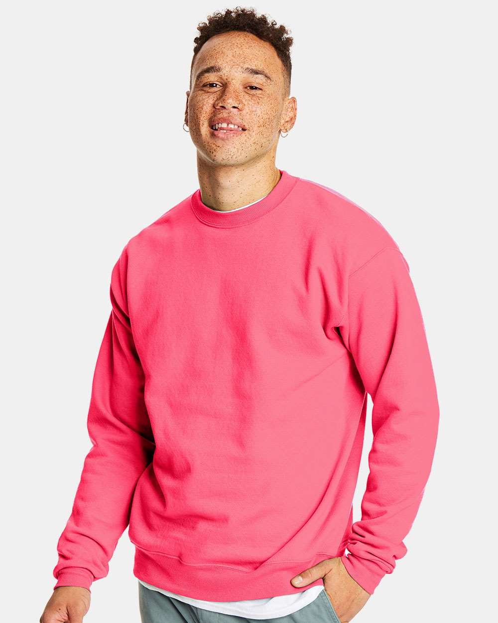 Hanes Ecosmart Crewneck Sweatshirt Unisex - Walmart.com