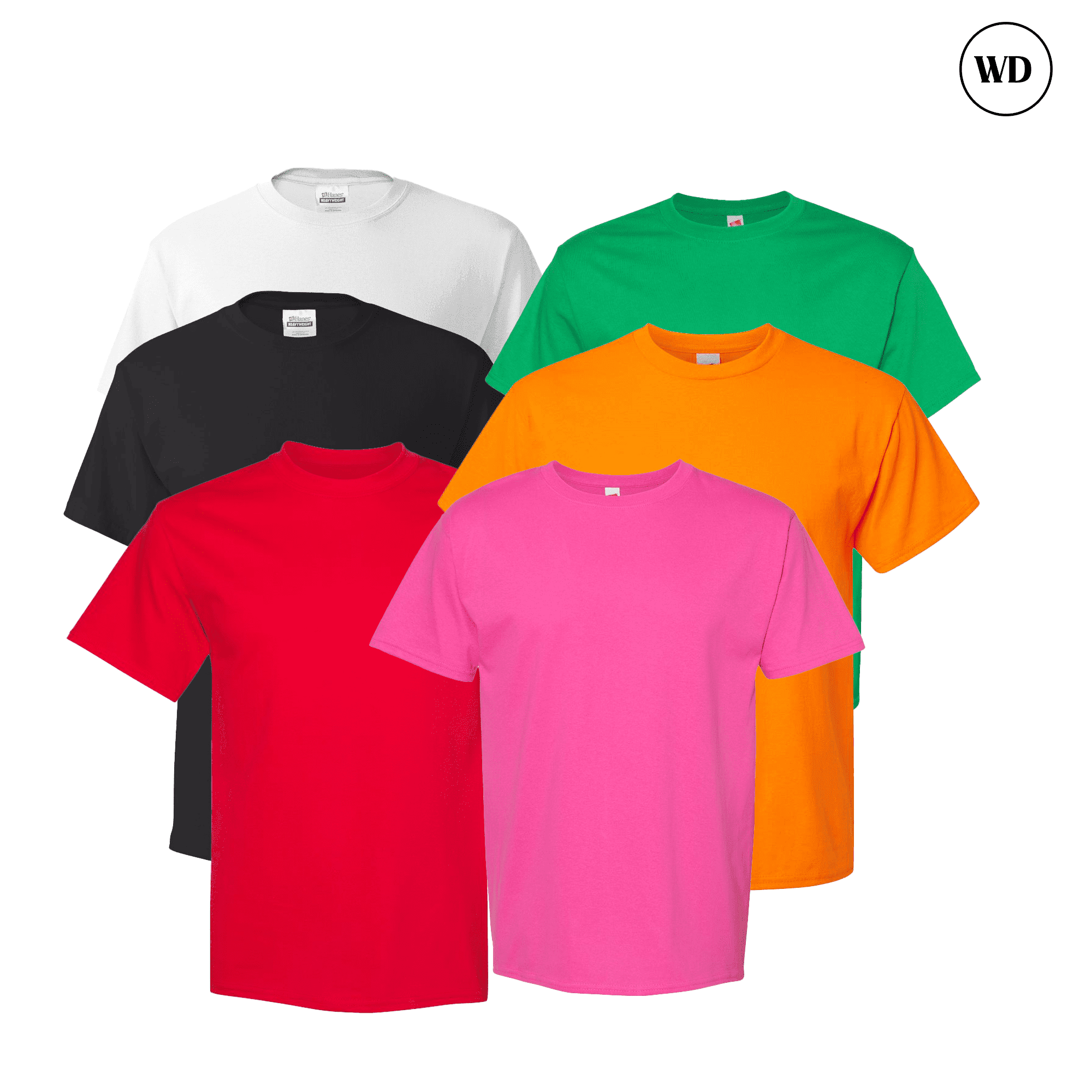 Hanes Essential Men's Classic Fit Cotton T-Shirt, Soft & Pre-Shrunk ...