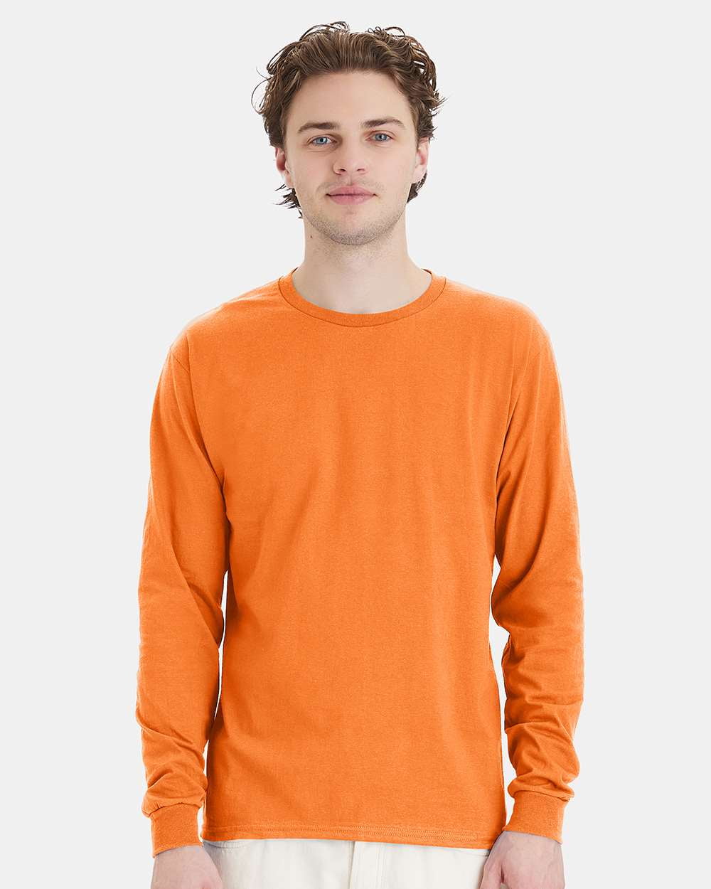 Hanes Essential-T Long Sleeve T-Shirt - Walmart.com