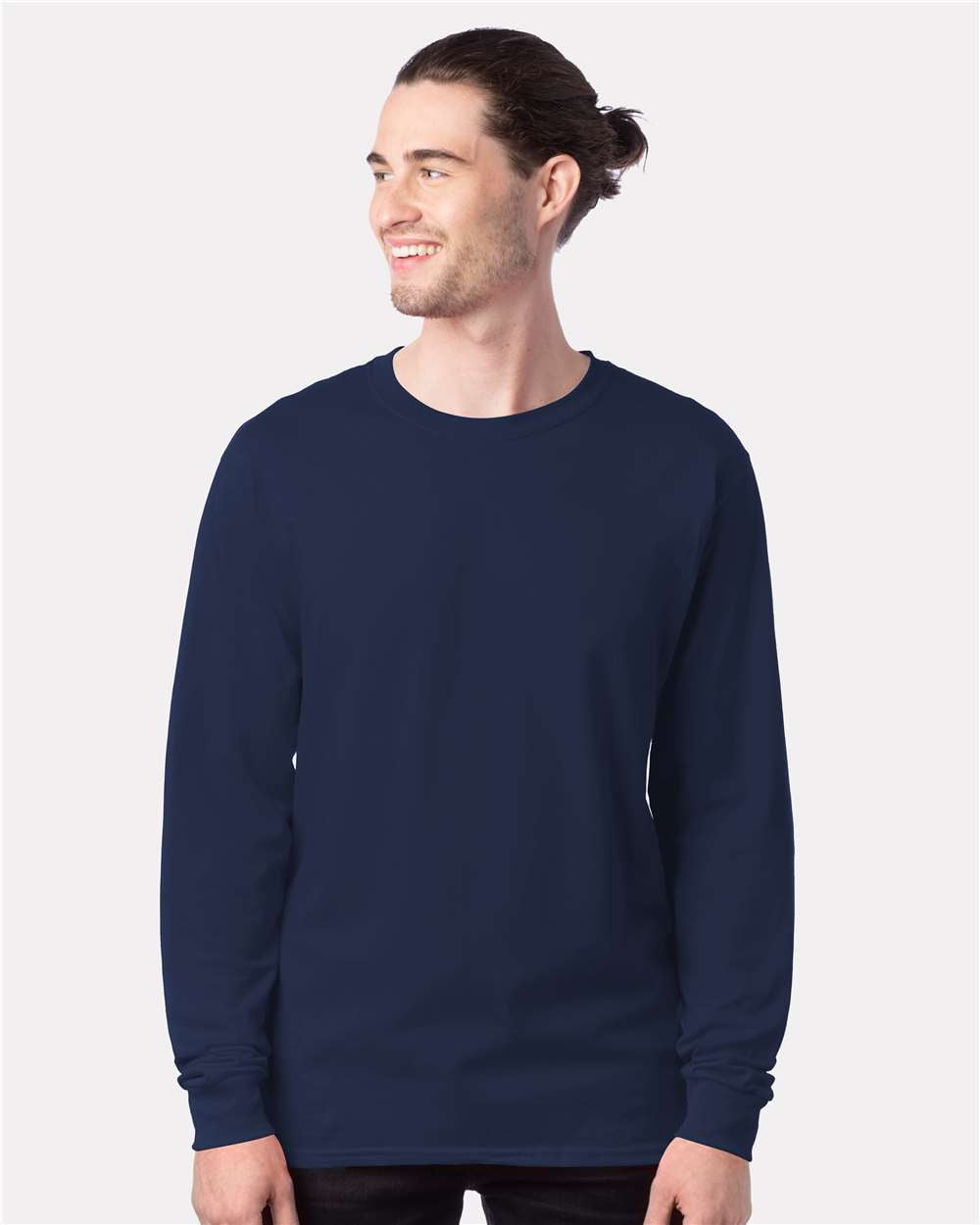 Hanes Essential-T Long Sleeve T-Shirt, Soft Cotton, Perfect Fit ...