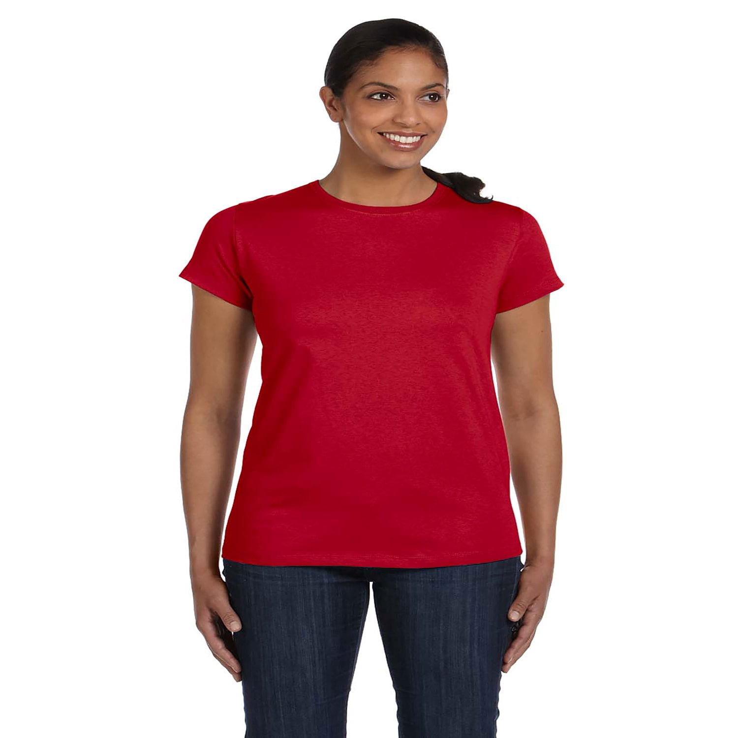 Hanes - Essential-T Women’s T-Shirt - 5680 - Walmart.com