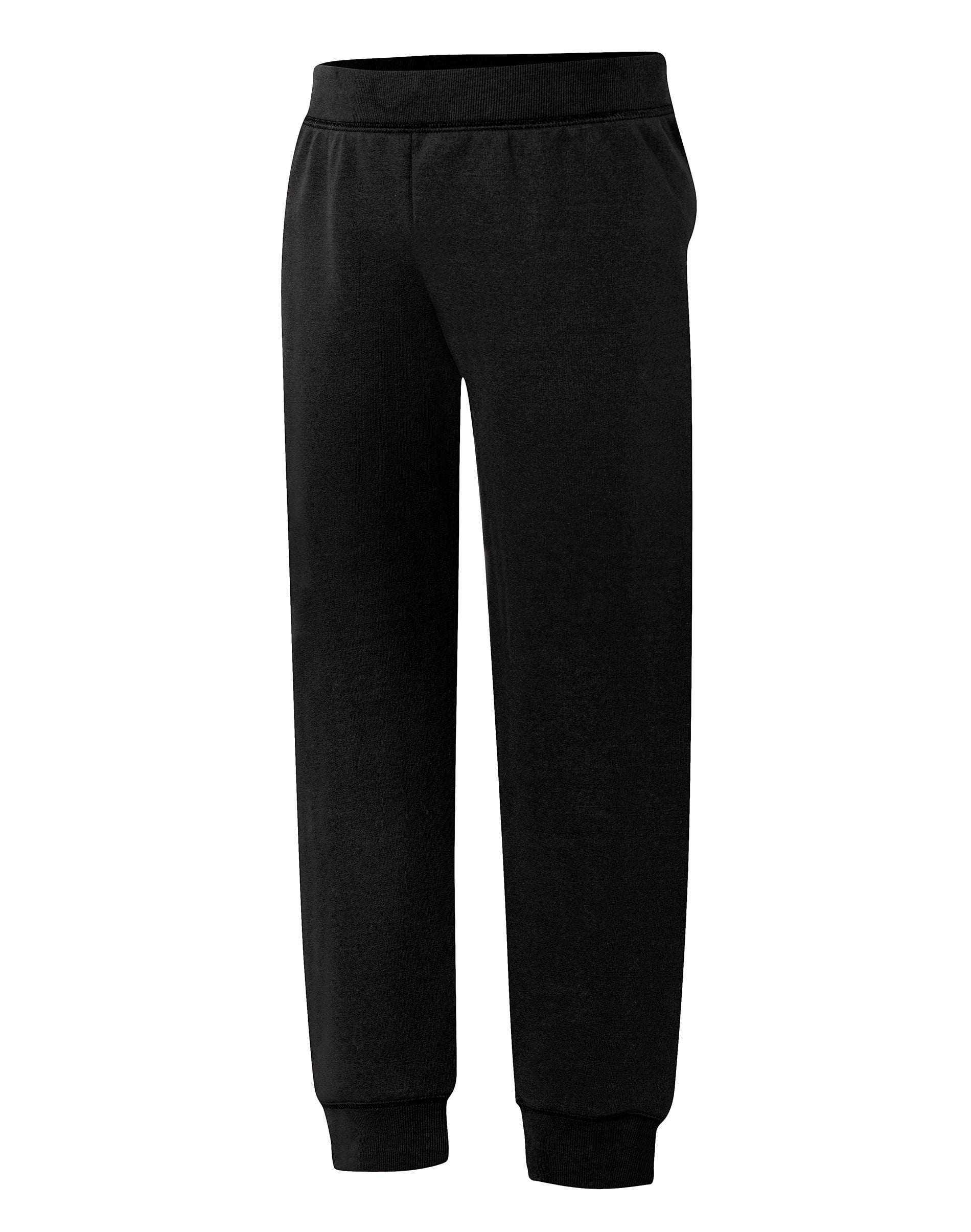 Hanes ComfortSoft Warm Cotton Jogging Sweatpants for Girls, Eco Smart ...