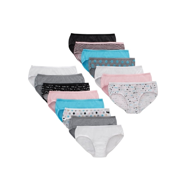 Hanes Girls Cotton Hipster 14 1 Bonus Pack