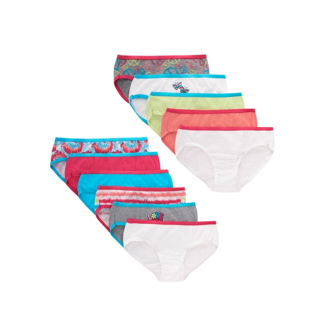 Hanes Girls Cotton Hipster 10 1 Bonus Pack