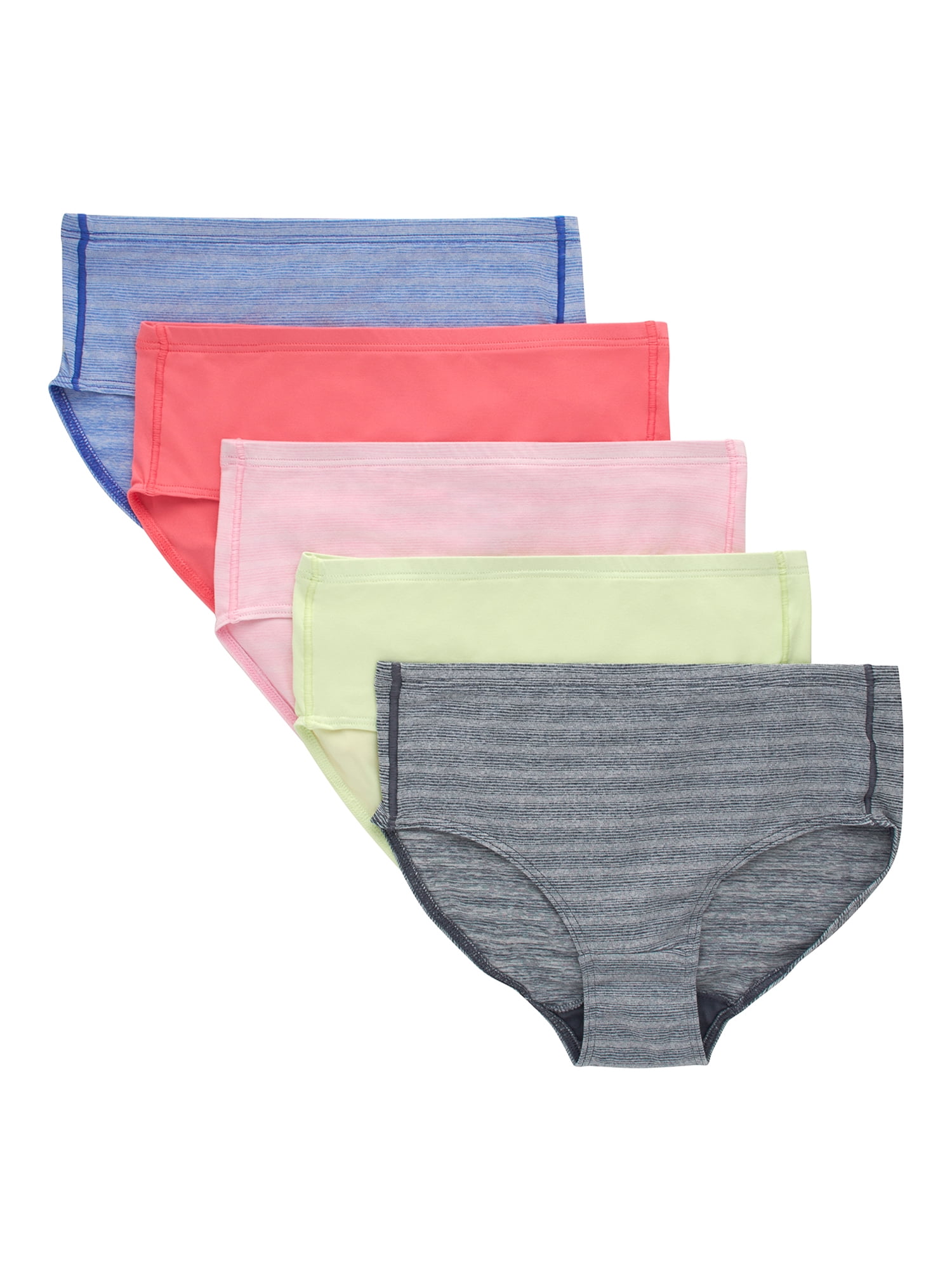 Hanes Girls' Pure Comfort Microfiber Brief, 5 Pack - Walmart.com