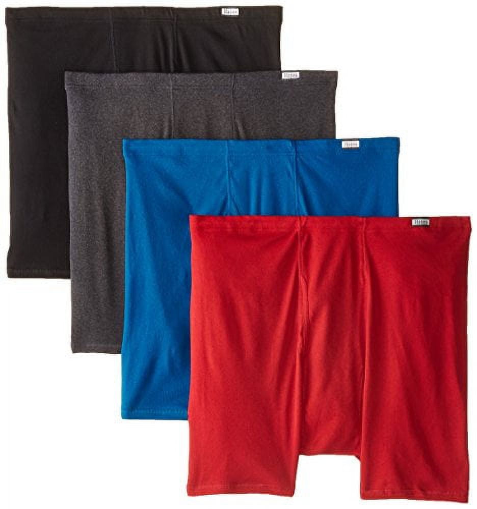 byHanes Hanes Men's FreshIQComfortsoft Extended Sizes Boxer Briefs (4 ...