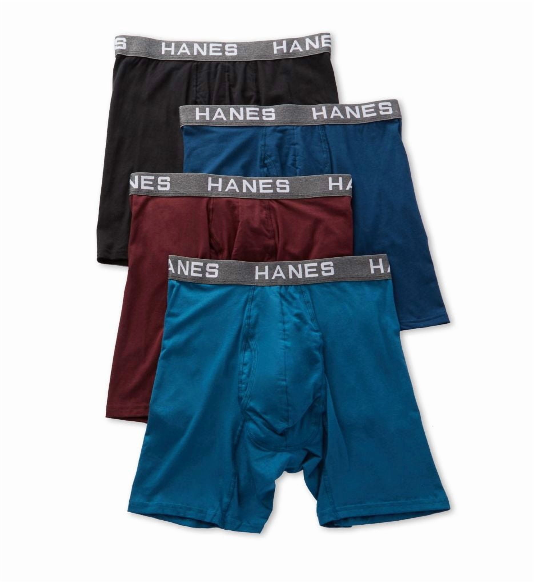 Hanes Men UFBBA4 Ultimate ComfortFlex Fit Boxer Briefs 4 Pack Ultra ...