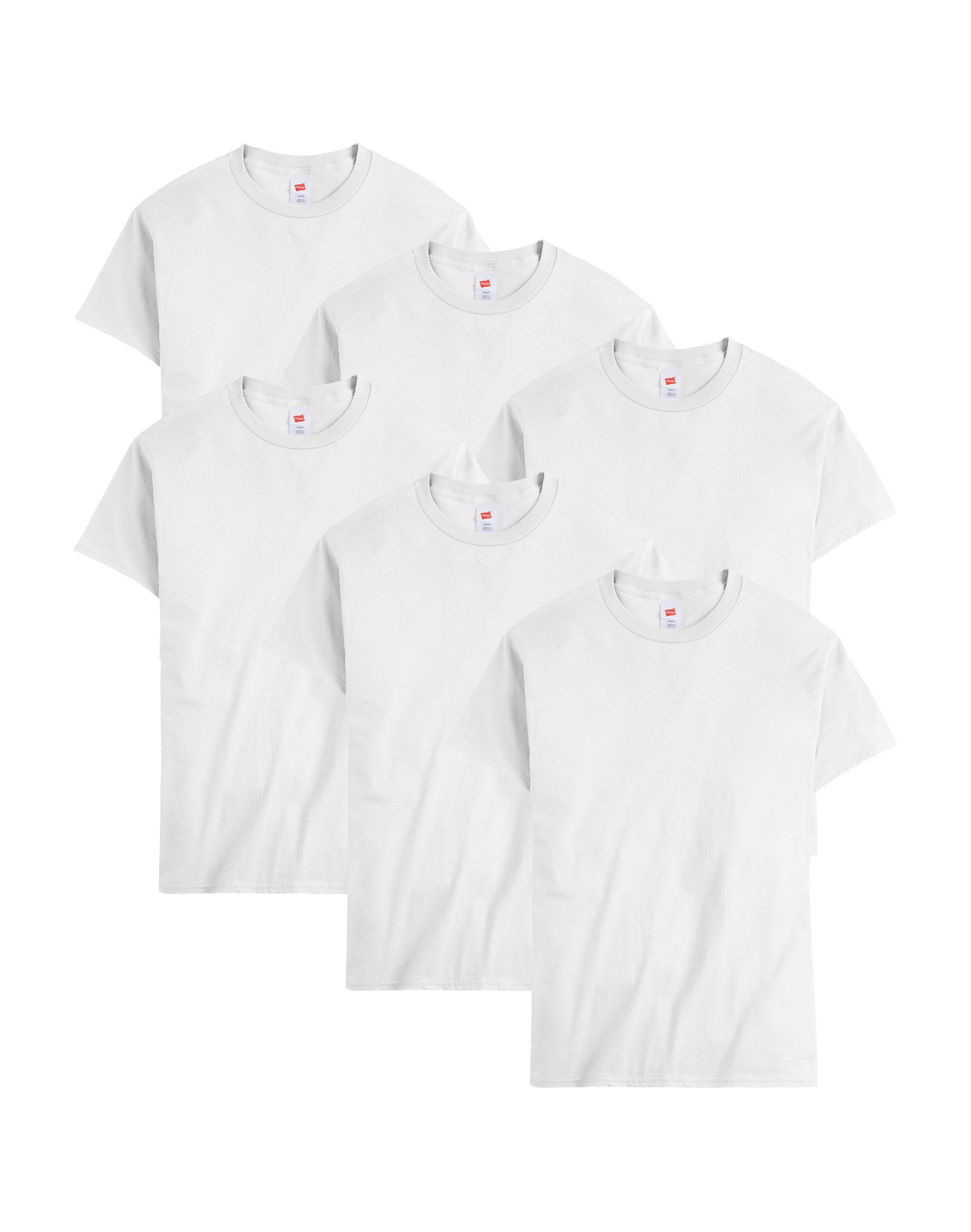 Hanes, Men T-Shirt, 6Pack, Crewneck Short Sleeve Essential - Walmart.com