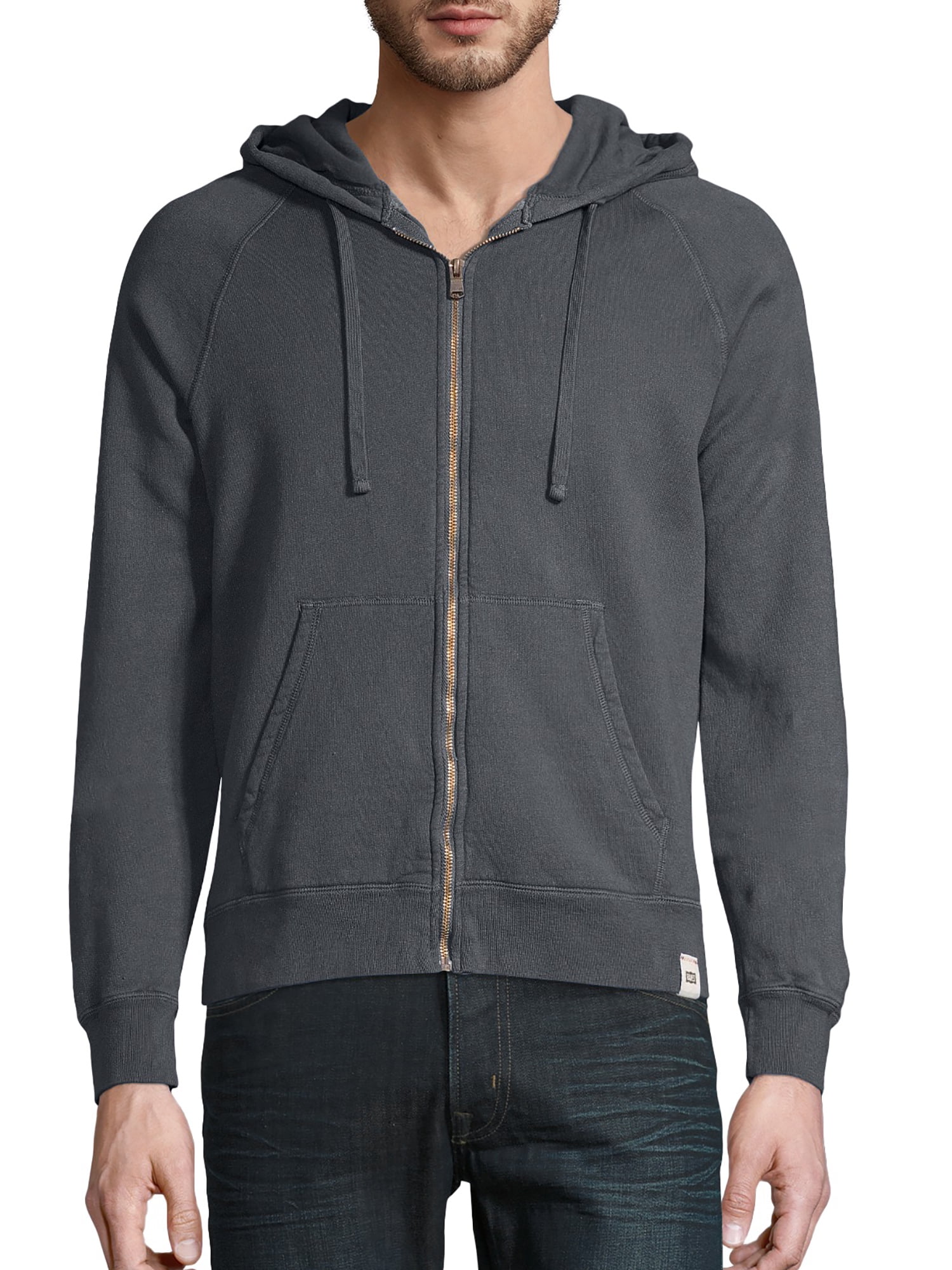 Hanes Men's 1901 Heritage Fleece Full Zip Hoodie - Walmart.com