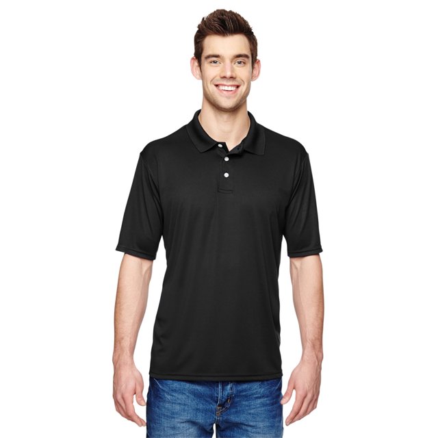 Hanes Men's 4 oz. Cool Dri with Fresh IQ Polo - 4800 - Walmart.com