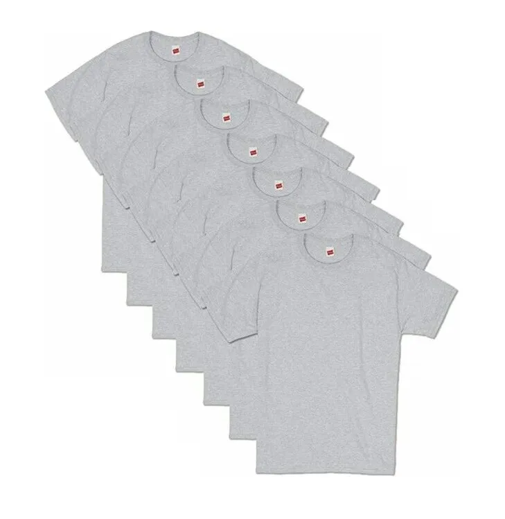 Hanes Men's 7 pack T-shirts 100% cotton Value Pack UP TO SIZE 5XL ...