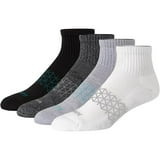 Hanes Men's Absolute Active Cushioned Ankle, Moisture Wicking Socks ...