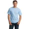Hanes Men's & Big Men's Authentic Short Sleeve Pocket Tee, Sizes S-3XL ...