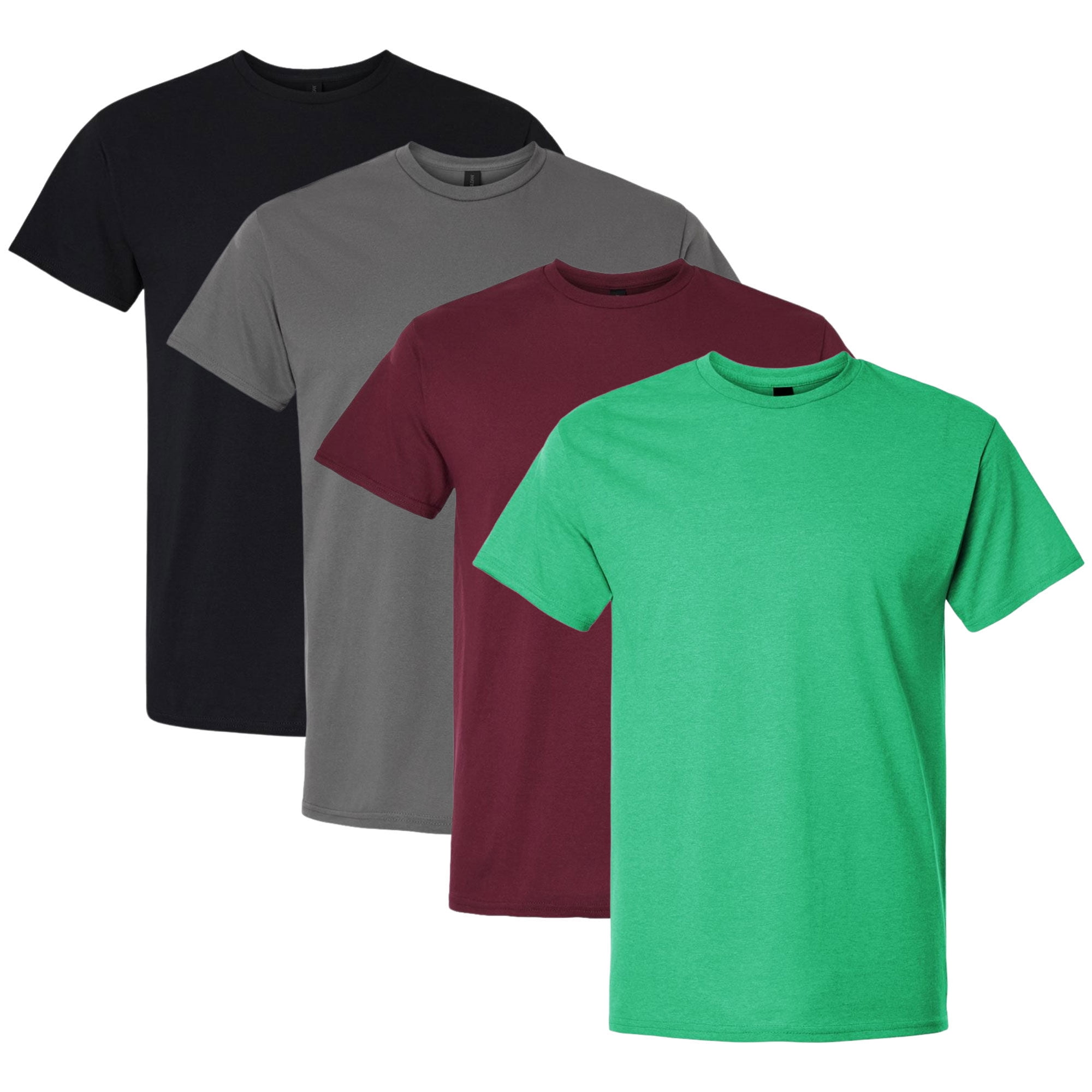 Hanes Men's Authentic Short Sleeve T-Shirt, Assorted Crewneck T-Shirt ...