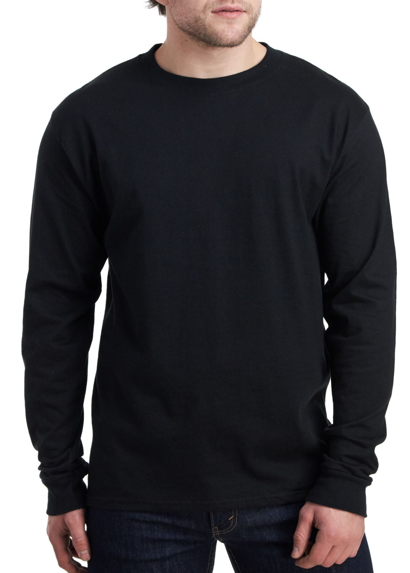 Hanes Mens Premium Beefy-T Cotton Long Sleeve T-Shirt, Sizes S-3XL ...