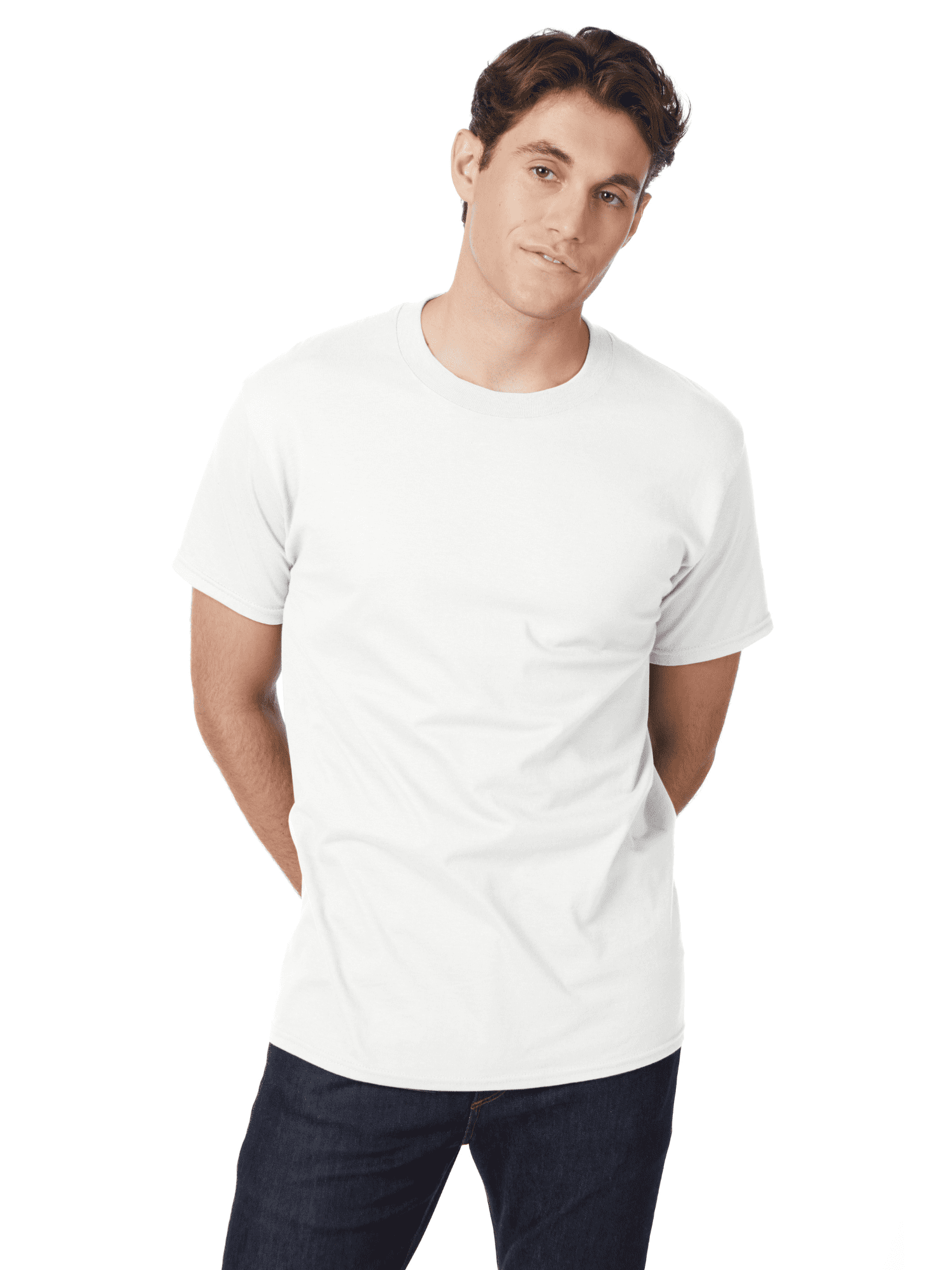 Hanes Men's Beefy-T Unisex Heavyweight Cotton T-Shirt, Sizes S-6XL ...