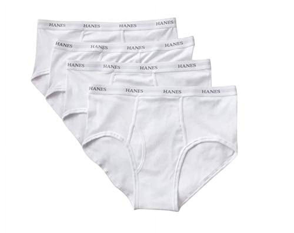 Hanes Men's Big Briefs - Sizes (Pack of 4) White - Walmart.com
