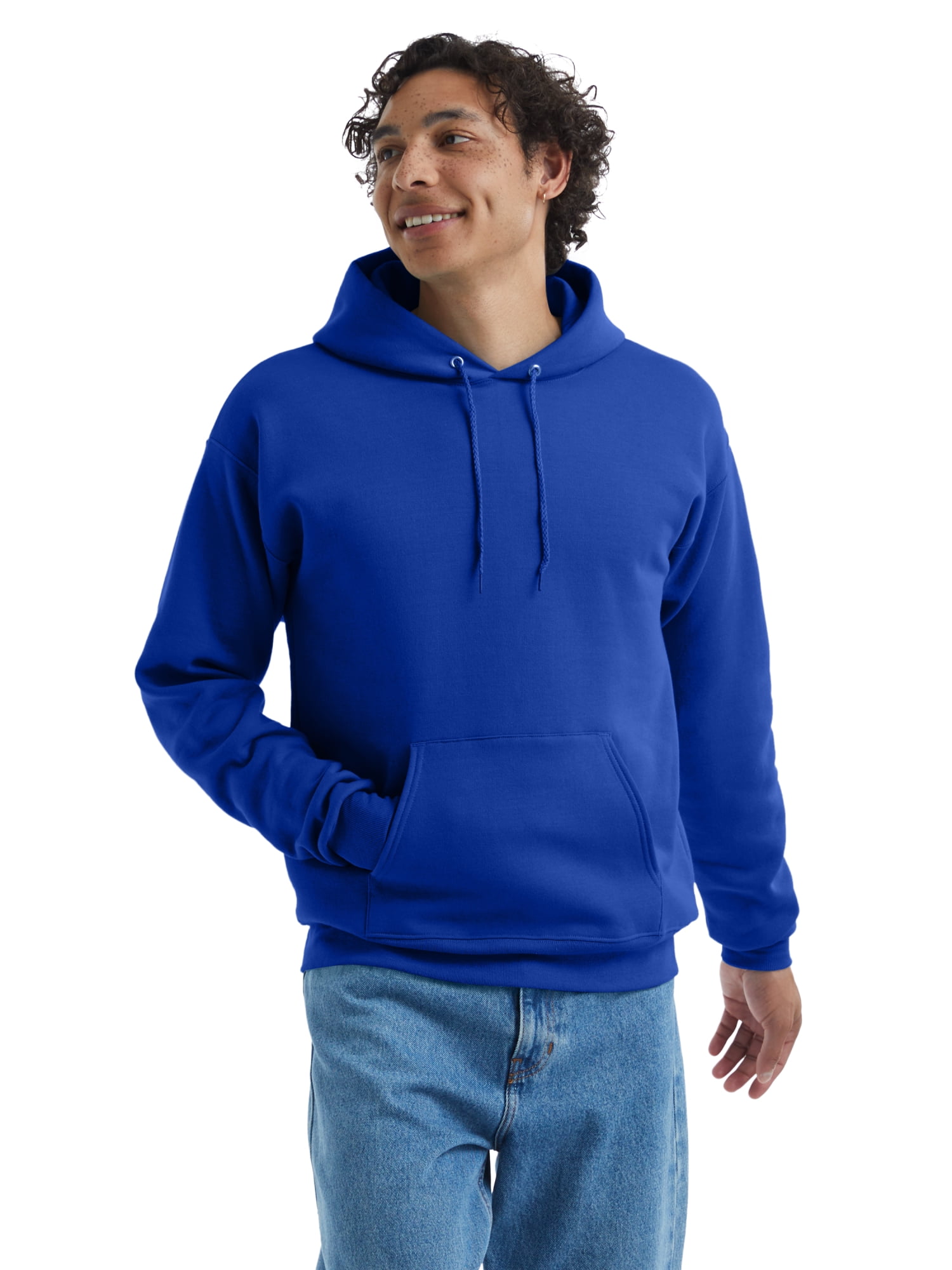 Hanes Men's EcoSmart Fleece Pullover Hoodie Up to 5XL for Comfort and ...