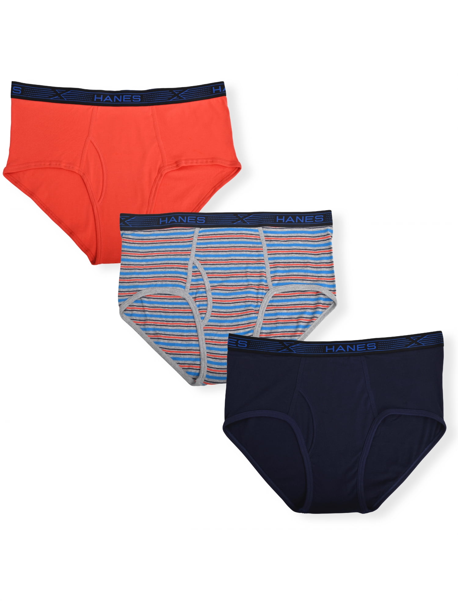Hanes Men's Big and Tall Fashion Brief 3 Pack with Fresh IQ and Xtemp ...