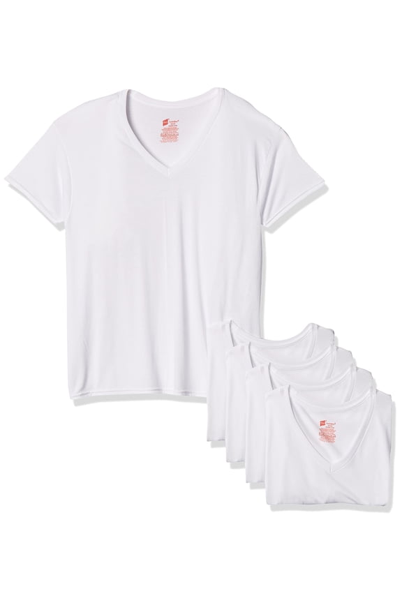 Hanes V-neck T-shirts