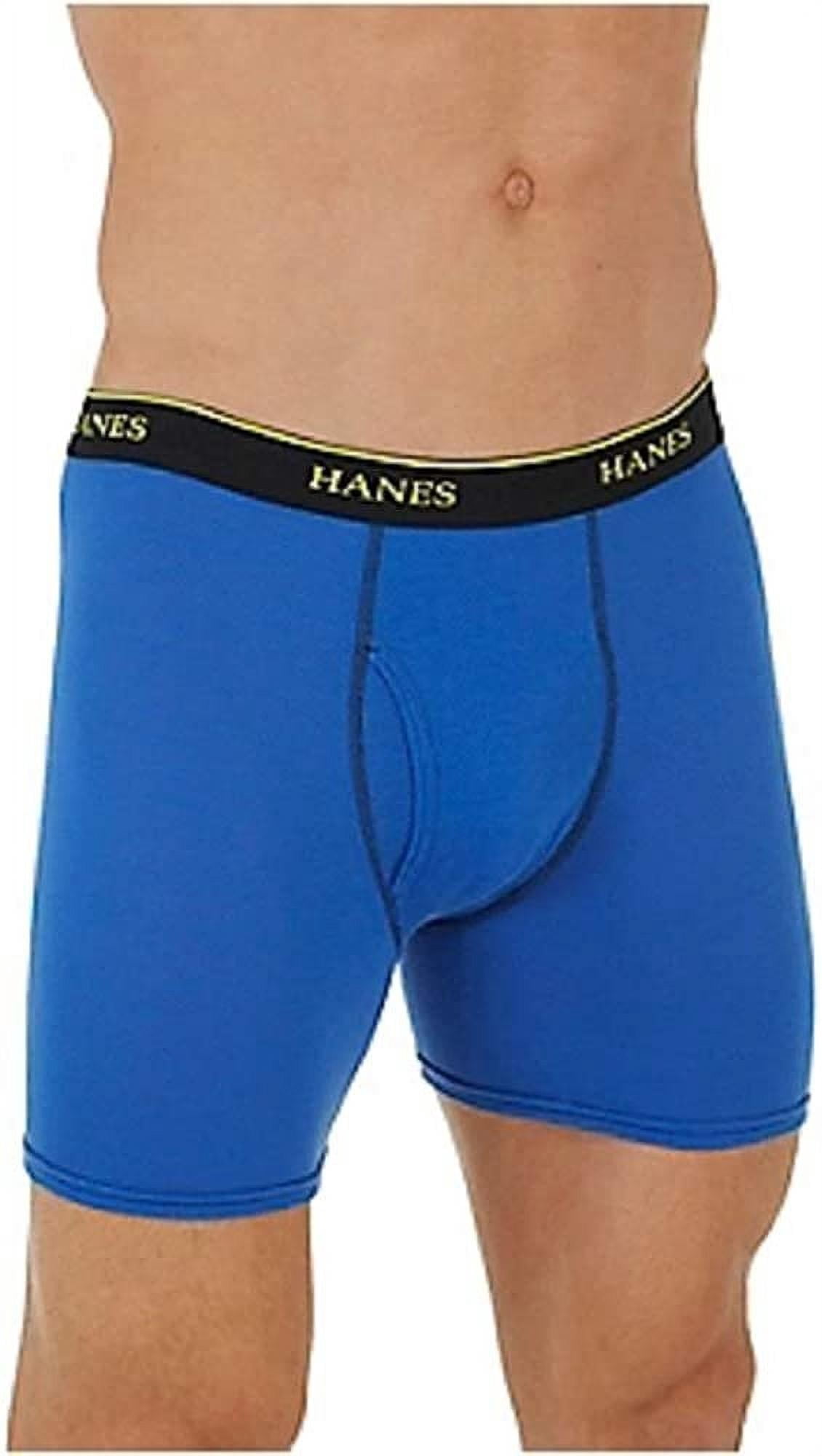 Hanes, Men's Comfort Cool Breathable Mesh Cotton Boxer Briefs, 6 Pack ...