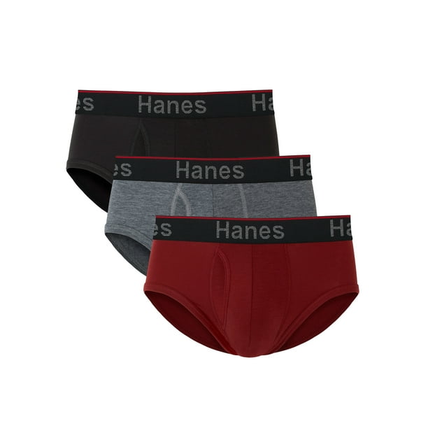 Hanes Comfort Flex Fit Men's Briefs with Total Support Pouch, 3-Pack ...