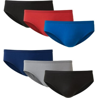 Hanes Men's Soft and Breathable Mid Rise Briefs with Comfortsoft Fabric ...