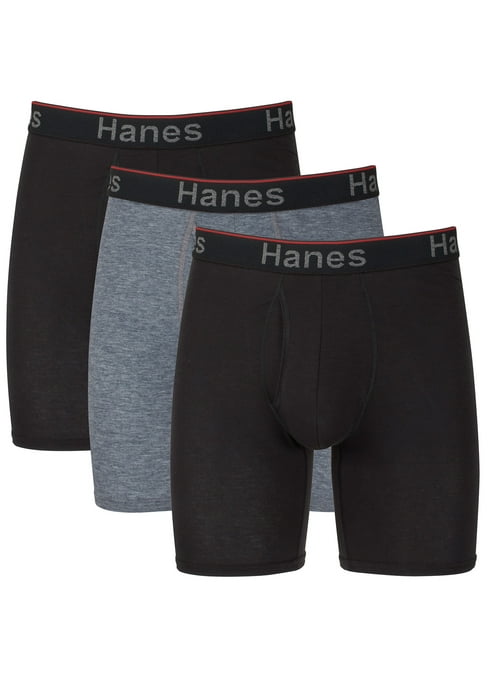 Men's FreshIQ X-Temp Performance Cool Boxer Briefs 3-Pack - Walmart.com