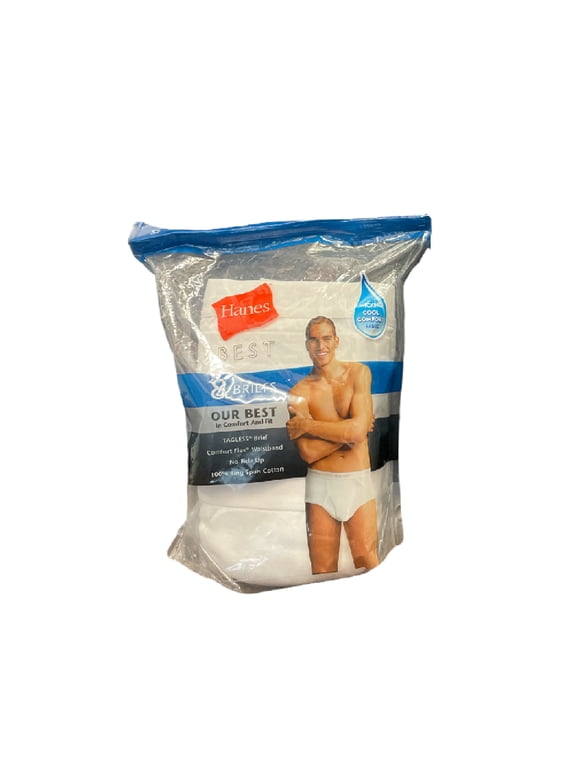 Hanes Low Rise Briefs Mens