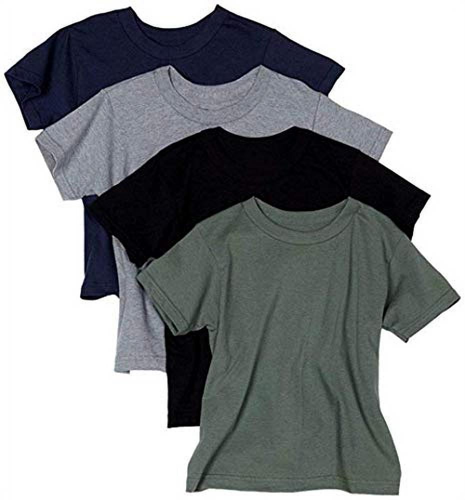 Hanes Men's ComfortSoft T-Shirt Pack Of 4 Assorted, Large - Walmart.com