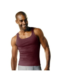 Big Men's FreshIQ ComfortSoft White Tagless Tank 5-Pack - Walmart.com