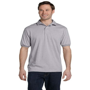 Hanes Sport Men's Performance Striped Polo - Walmart.com