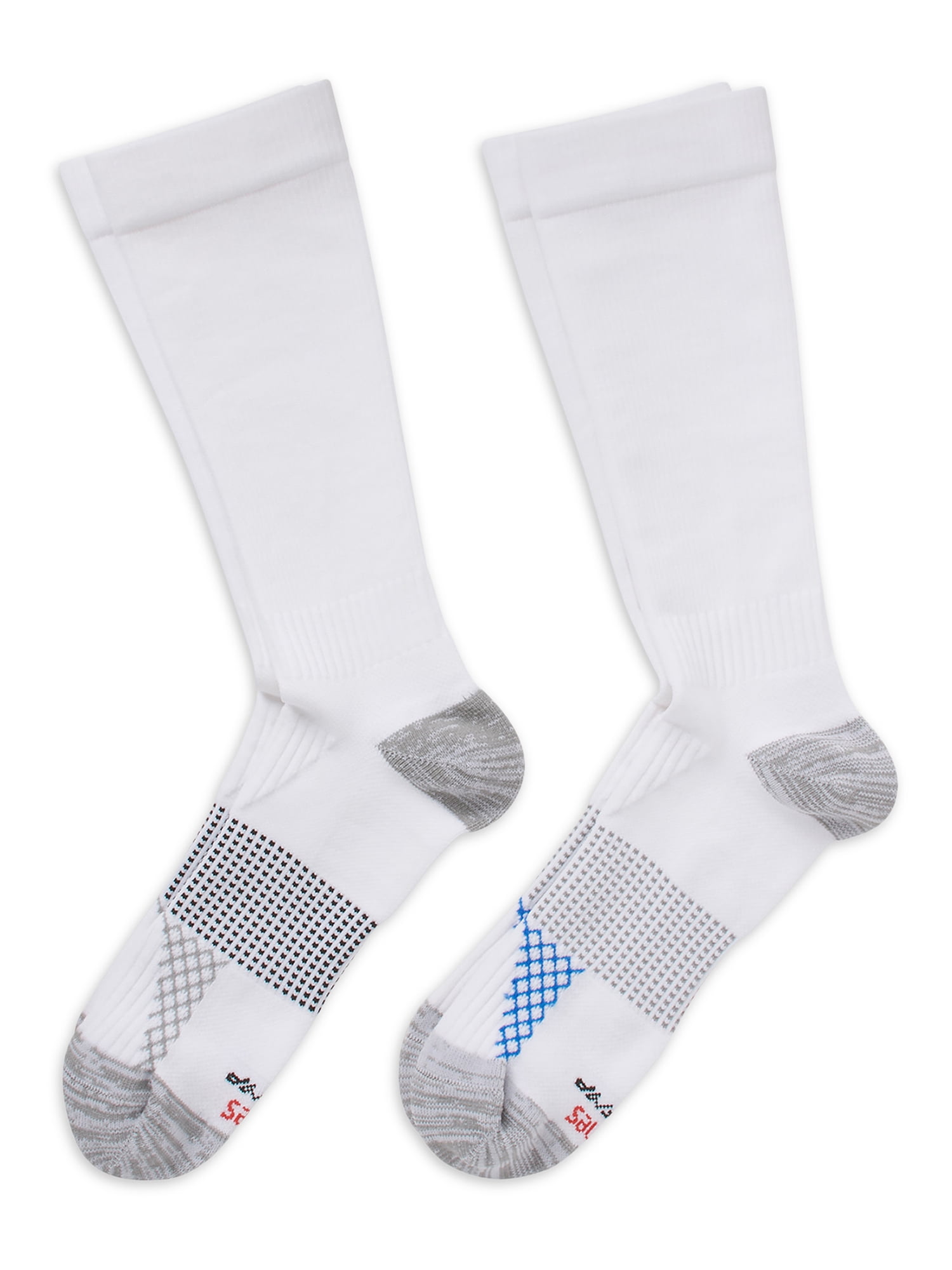 Hanes Men's Compression Crew Socks, 2-Pack, Sizes 6-12 - Walmart.com