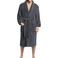 Hanes Men's Cozy Fleece Robe - Walmart.com