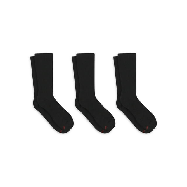 Hanes Men's Crew Socks, Compression, 3-Pack - Walmart.com
