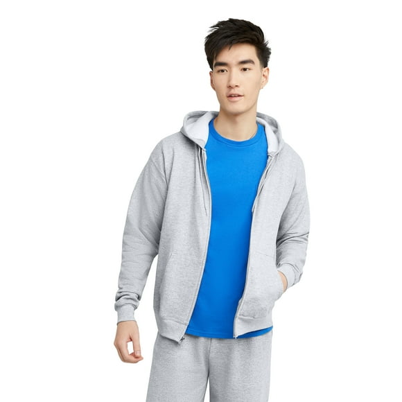Zippered Sweatshirt Without Hood