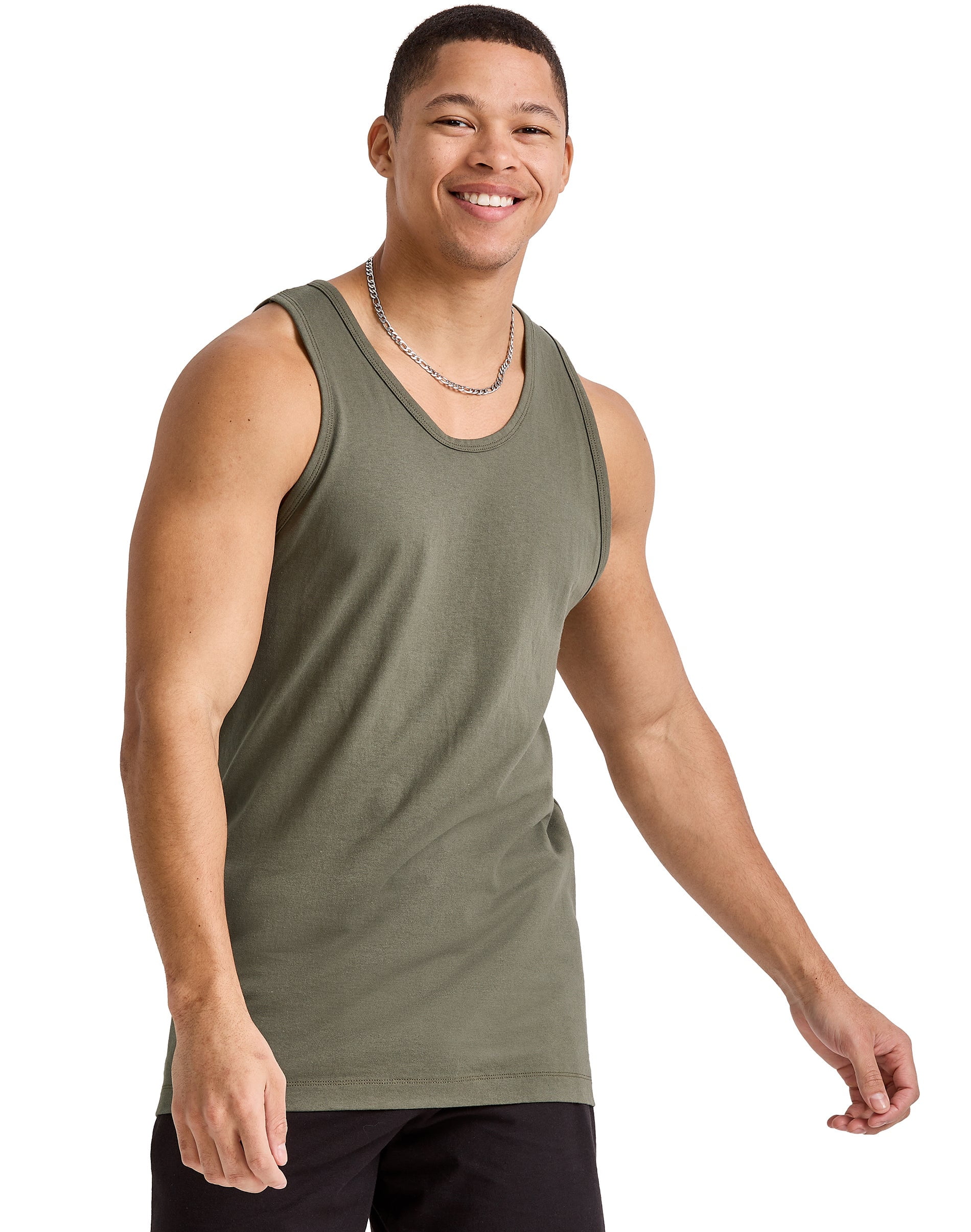 Hanes Men's Essentials Midweight Tank Top, Sizes S-3XL - Walmart.com