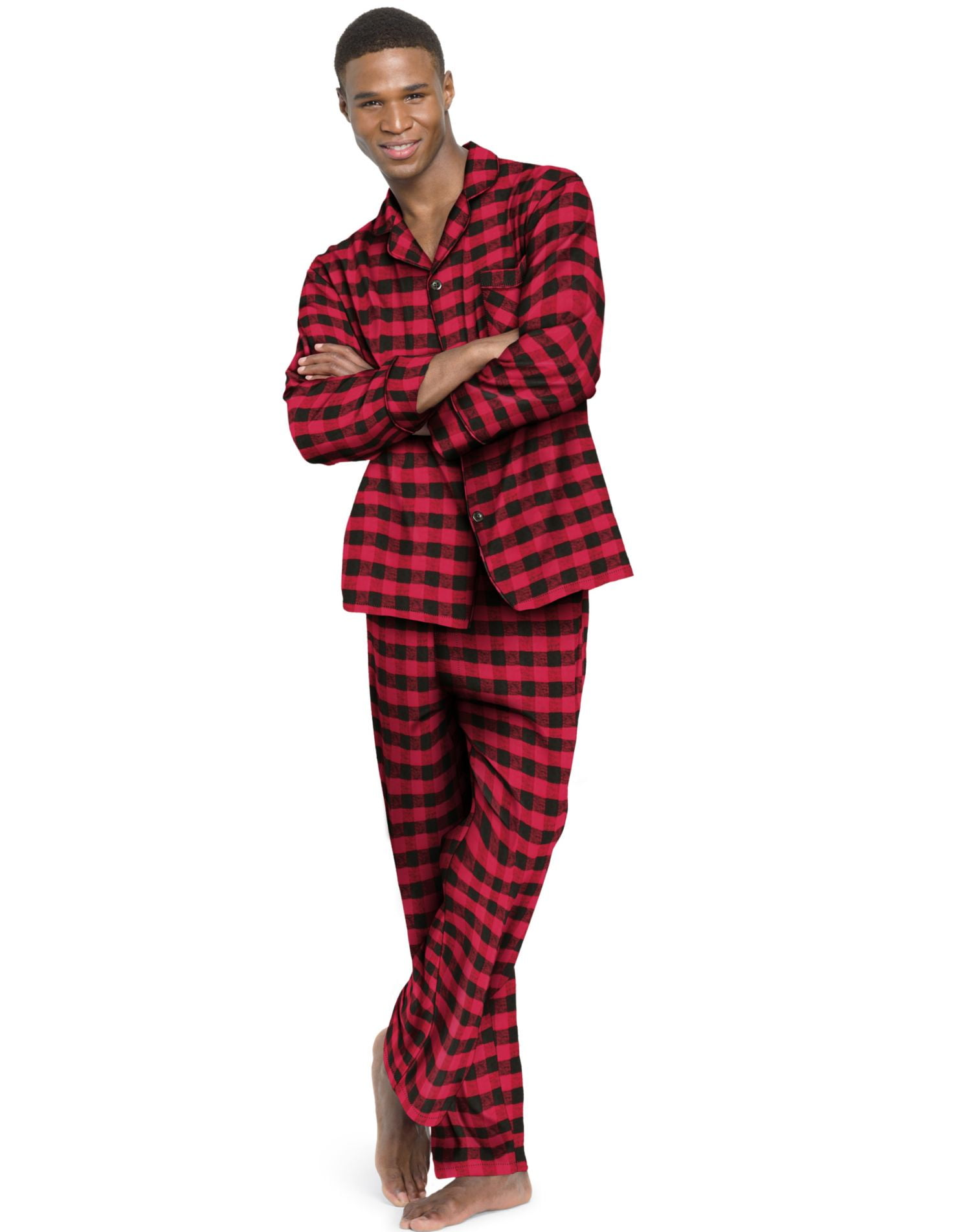 Hanes Men's Flannel Pajamas - Size - 3XL - Color - ZP7 - Walmart.com