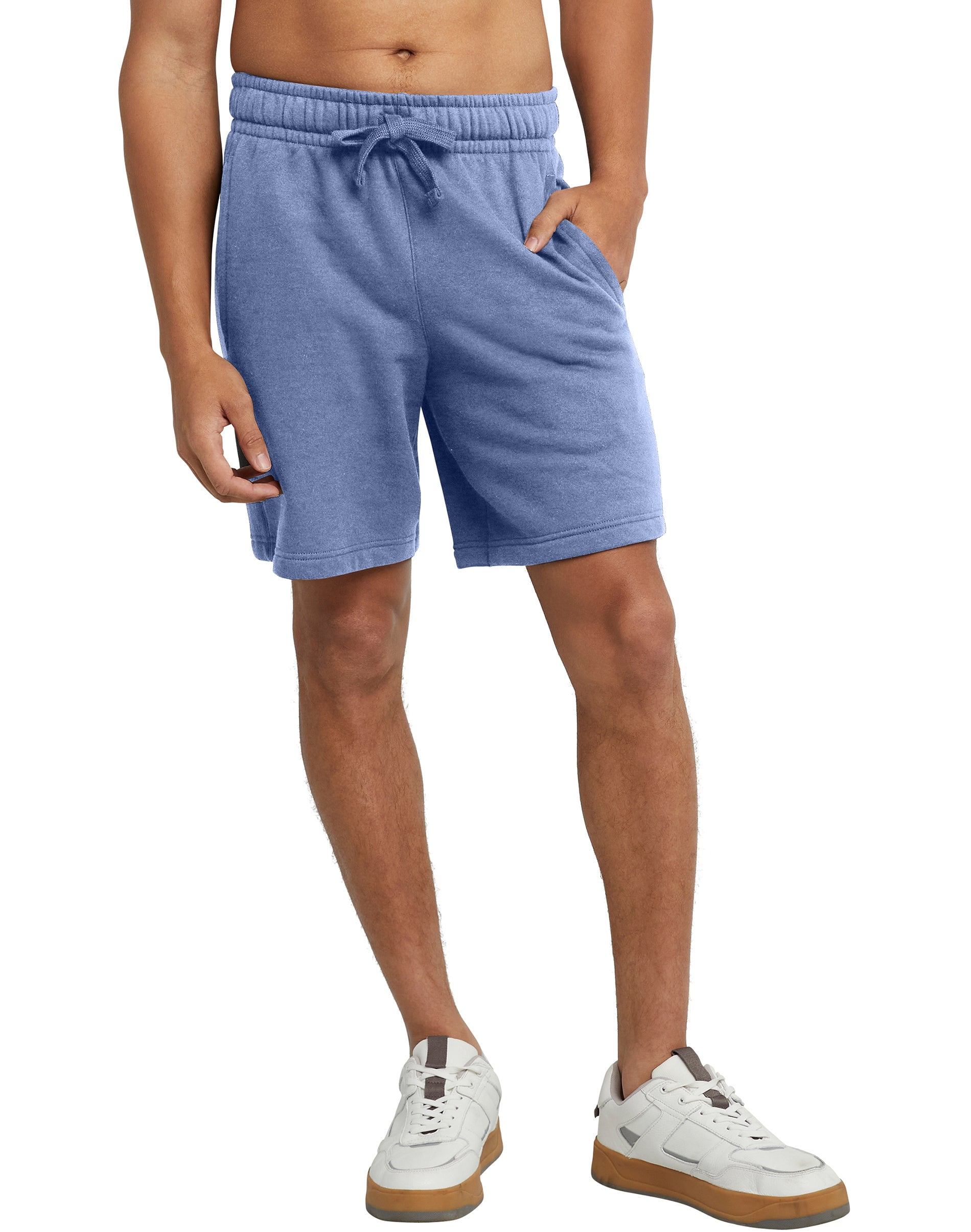 Hanes Men's Fleece Sweat Shorts Originals Pockets Mideweight Soft 8 ...