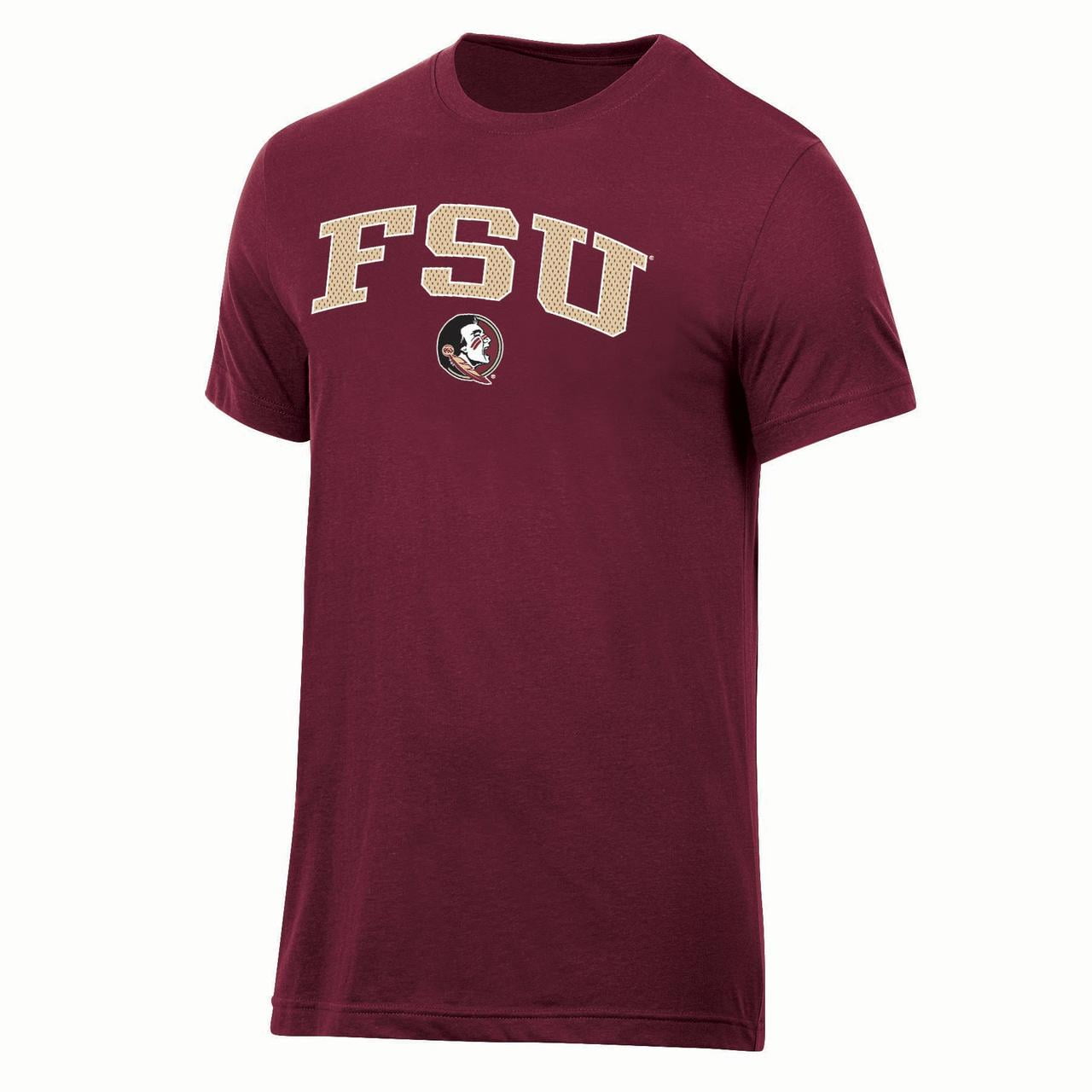 Hanes Men's Florida State Seminoles Short Sleeve T-Shirt with Applique ...