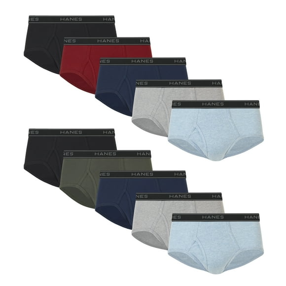 Hanes Low Rise Briefs Mens