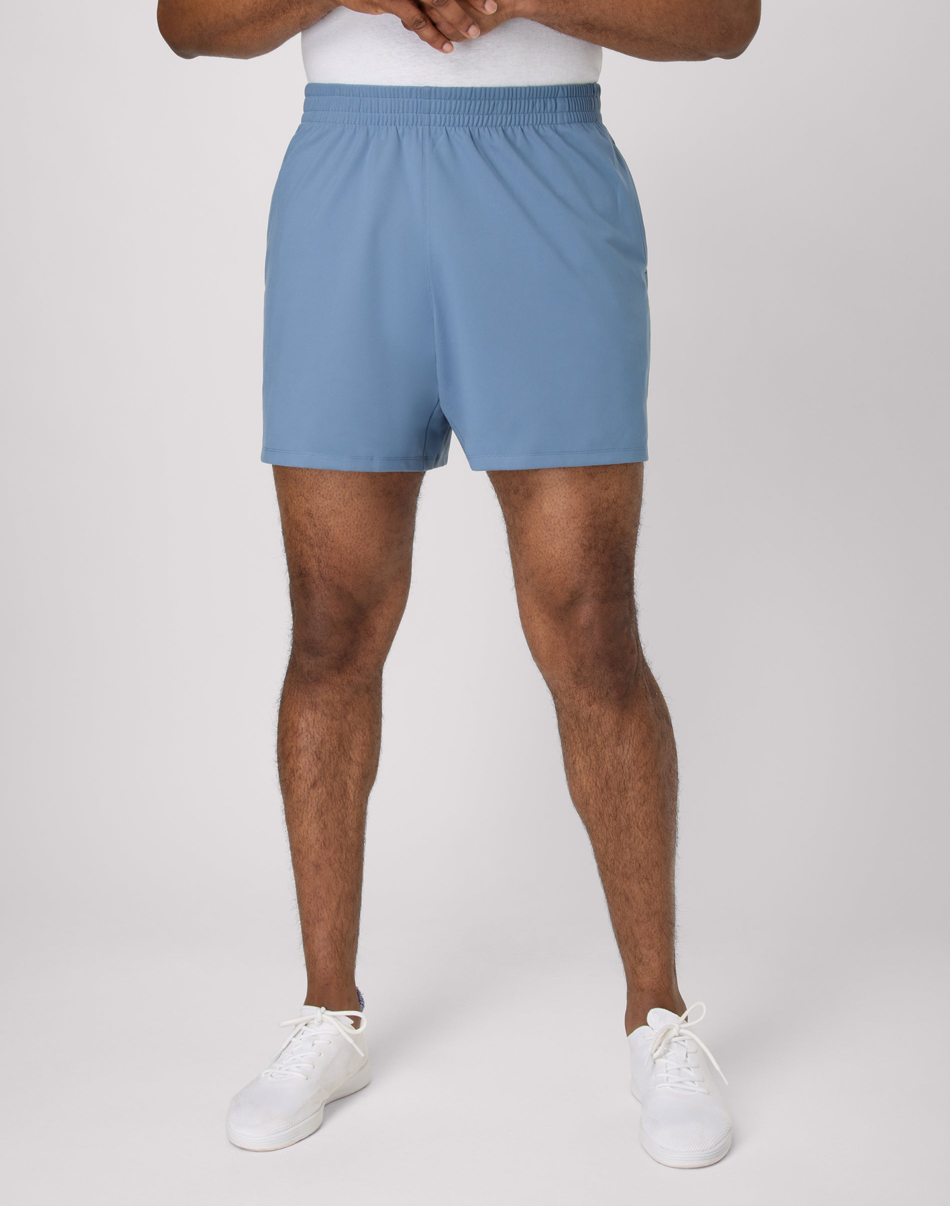 Hanes Moves Men's Performance Shorts, 6” Grey Encore 3XL - Walmart.com