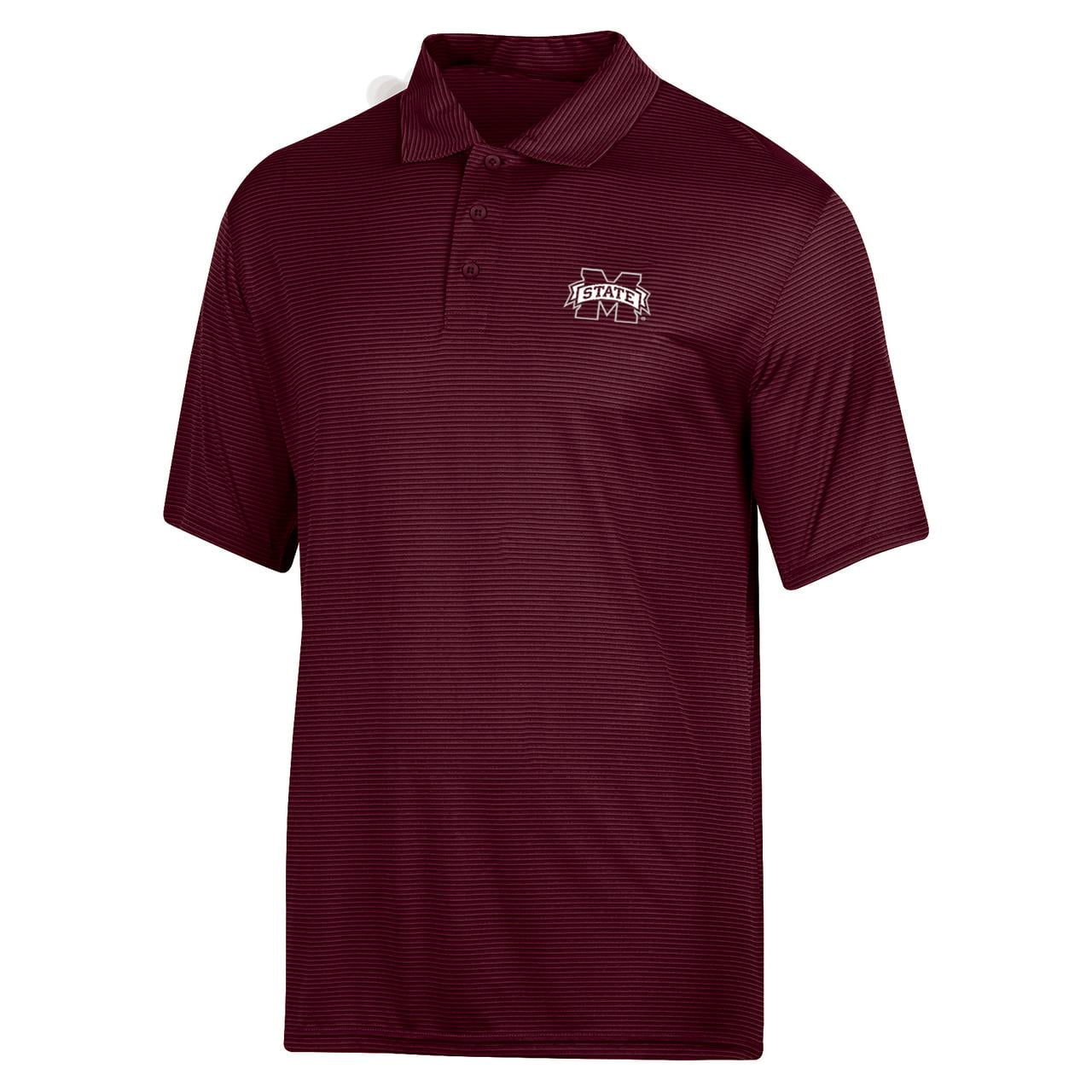 Hanes Men's NCAA Mississippi State Polo with Classic Left Chest ...