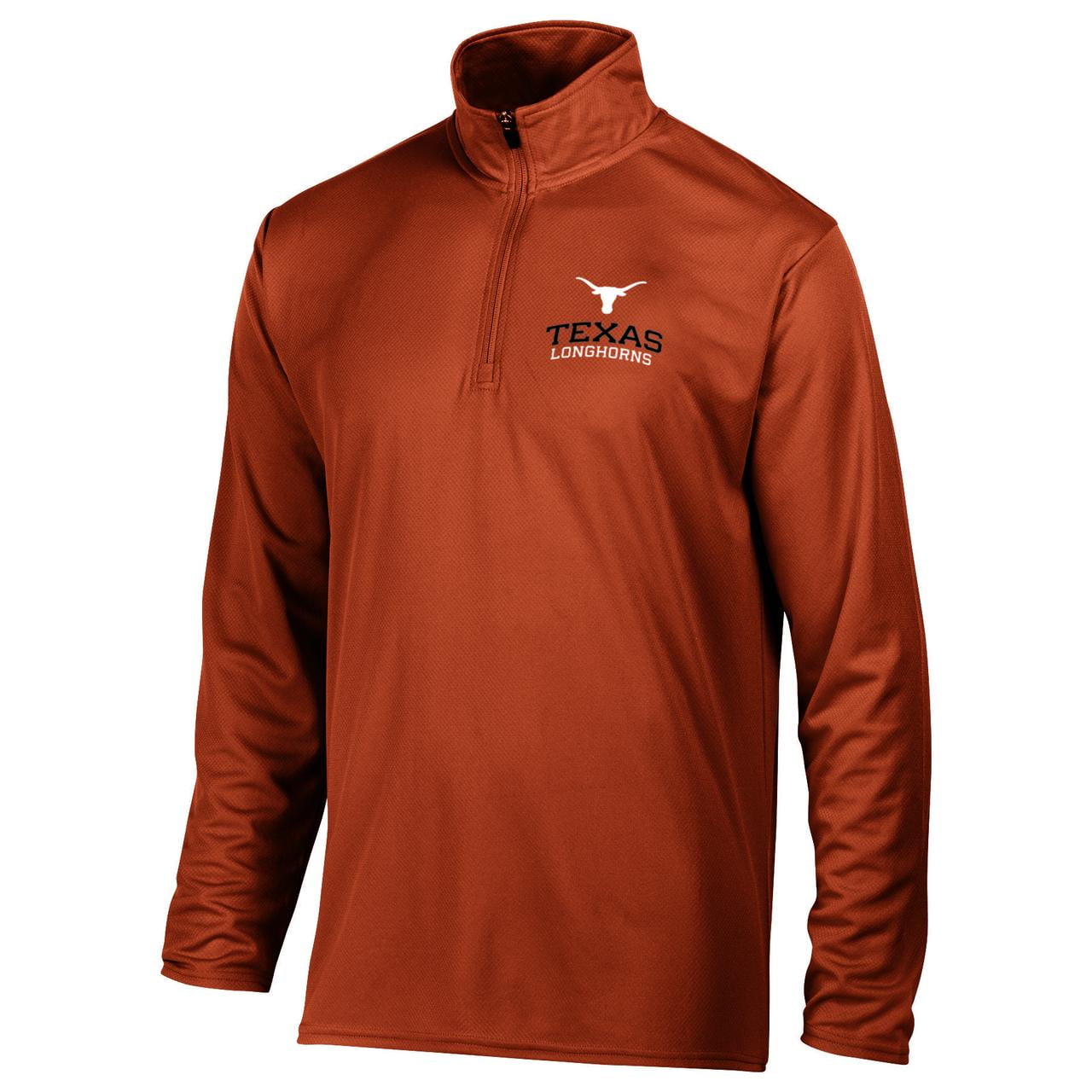 Hanes Men's NCAA Texas Longhorns Lightweight Quarter Zip - Walmart.com