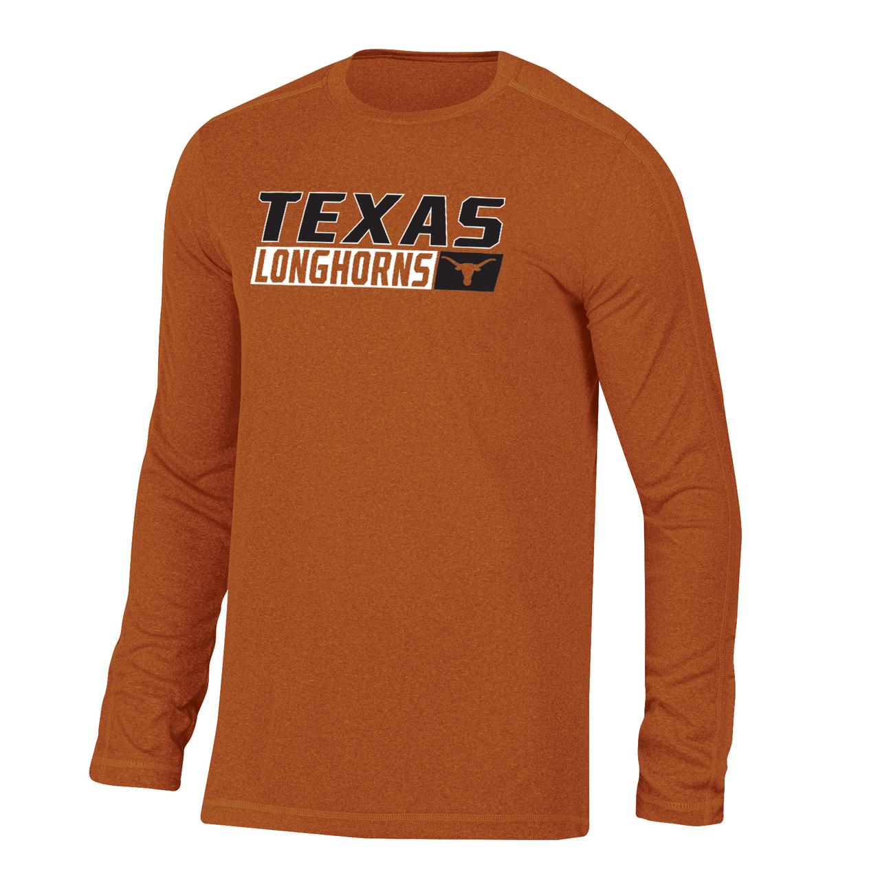 Hanes Men's NCAA Texas Longhorns Long Sleeve Synthetic T-Shirt ...