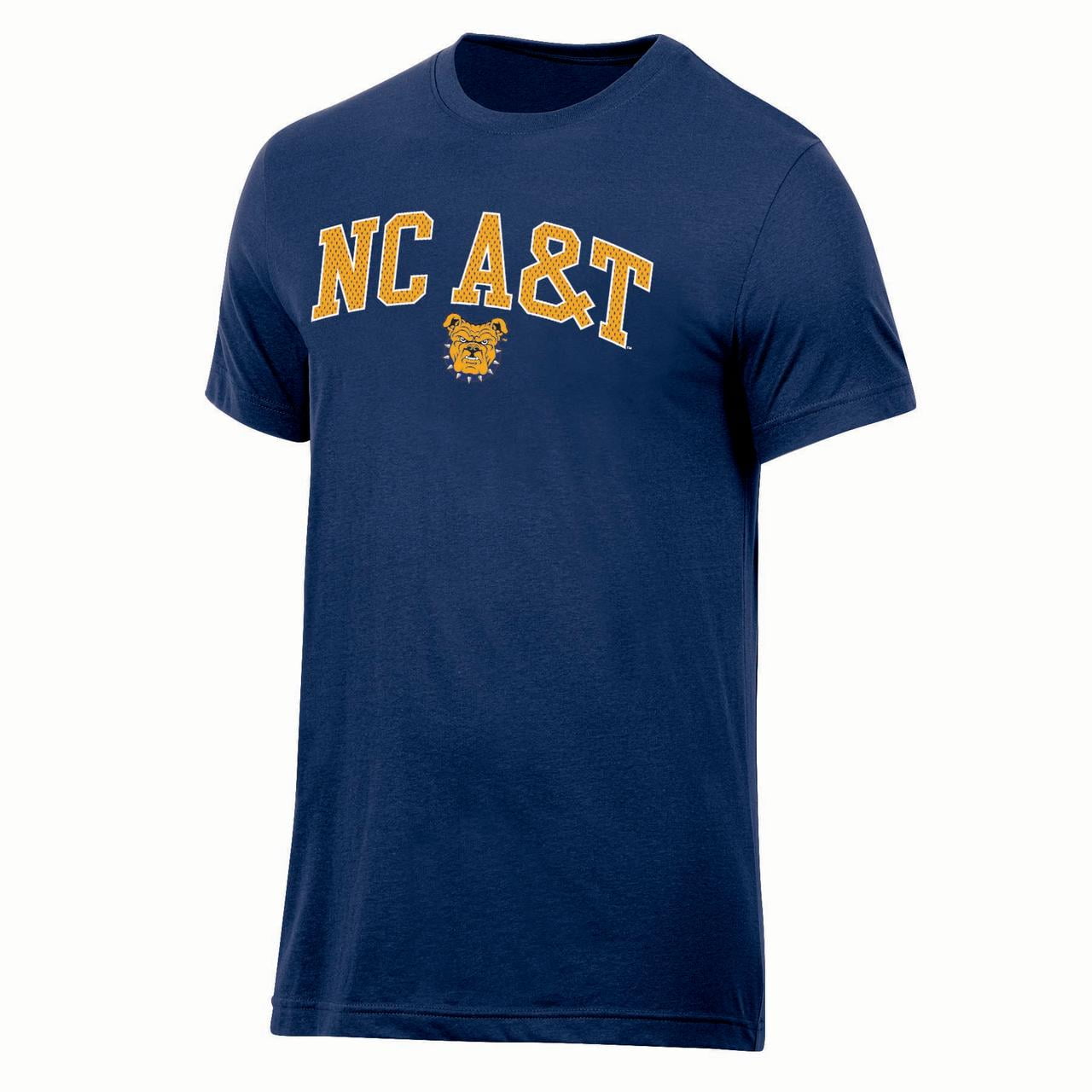 Hanes Men's North Carolina A&T Aggies Short Sleeve T-Shirt with ...