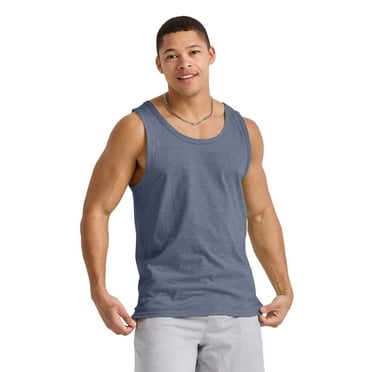 Mens Heavy Cotton Tank Top 2 Pack - Walmart.com