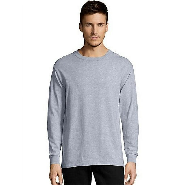 Hanes Men's ComfortSoft Long-Sleeve Tee, TAGLESS, Super Soft Cotton ...